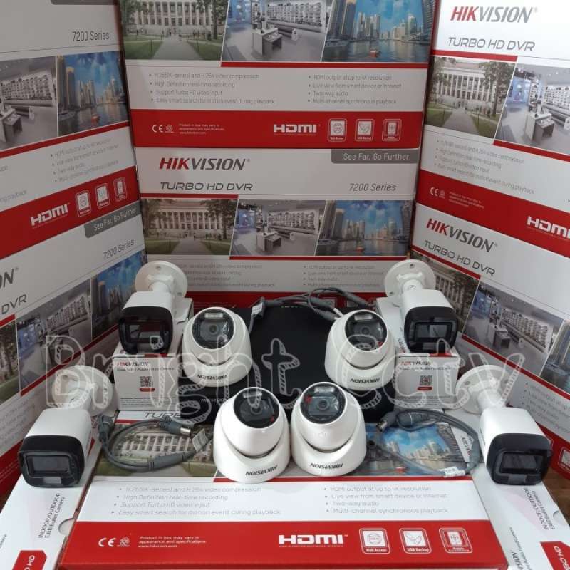 Promo Paket Cctv Hikvision Hybird Camera 16ch 16 Camera 1080p Diskon 23 ...