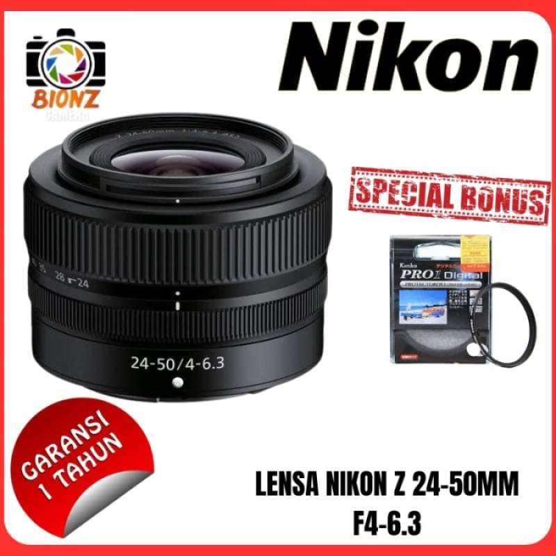 Promo Lensa Nikon Z 24-50mm F4-6.3 / Nikon Z 24-50mm F4-6.3 Diskon 23% Di Seller Guinevere Store ...