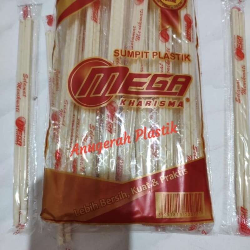 Promo Sumpit Makan Plastik Warna Gading Merek Mega ( Cartonan ) Diskon ...