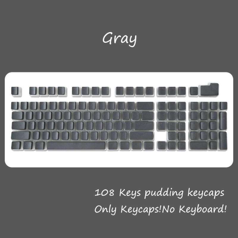 Jual Readson Keycaps Pudding Mechanical Keyboard Pbt Doubleshot 108 ...