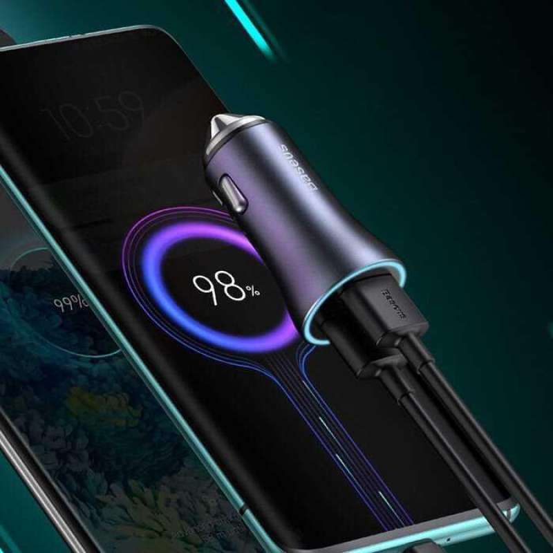 Jual Golden Contactor Pro Car Charger Mobil 2 Usb Qc 40 W Ccjd-a0g ...