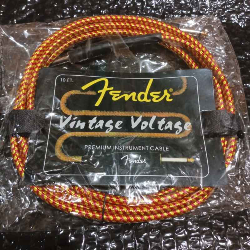 Promo Kabel Jack Gitar Fender Vintage Voltage Panjang 6 Meter - Hitam ...