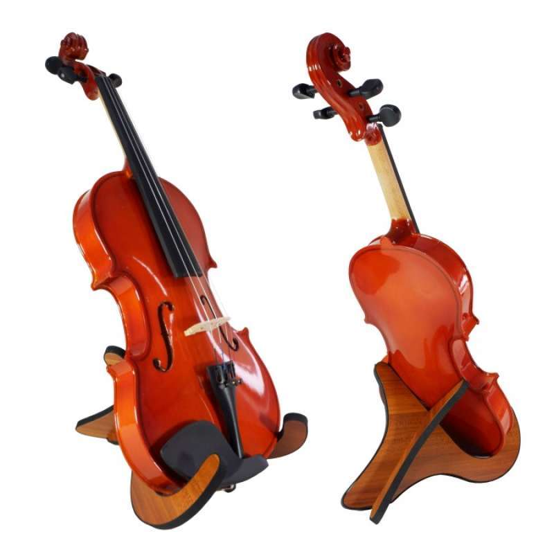 Promo Stand Biola Silang Lantai Model X Portable Violin Viola - Putih ...