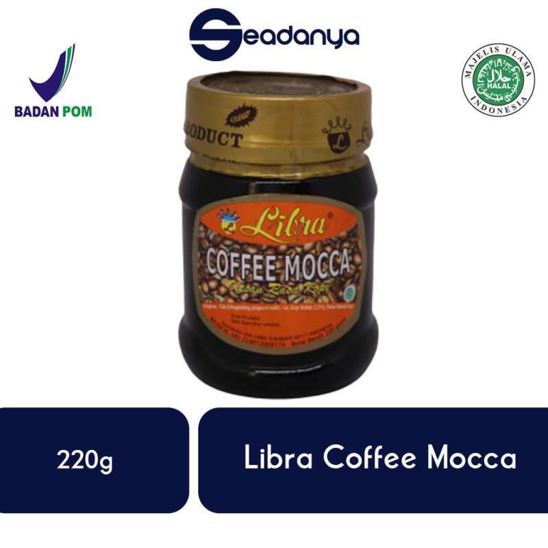 Jual Libra Coffee Mocca - Olesan Rasa Kopi 220gram - Halal Mui & Bpom ...