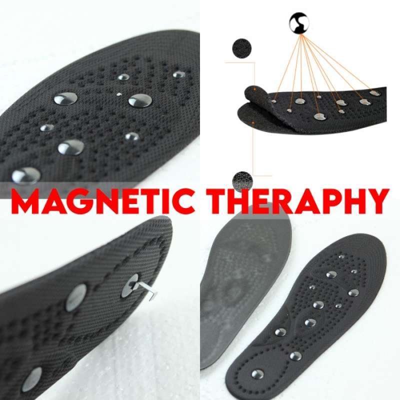 Jual Magnetic Therapy Insole Sepatu Shoe Pad Pijat Refleksiologi Magnet ...