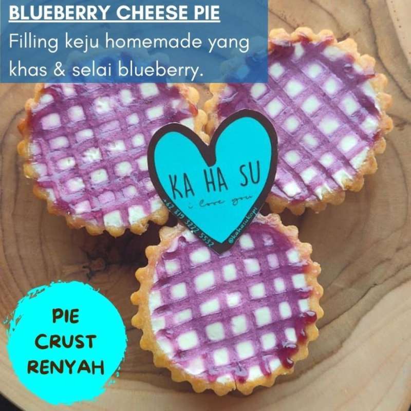 Jual Combo Family Ka Ha Su Pie Buah Fruit Susu Eggtart Blueberry Cheese ...