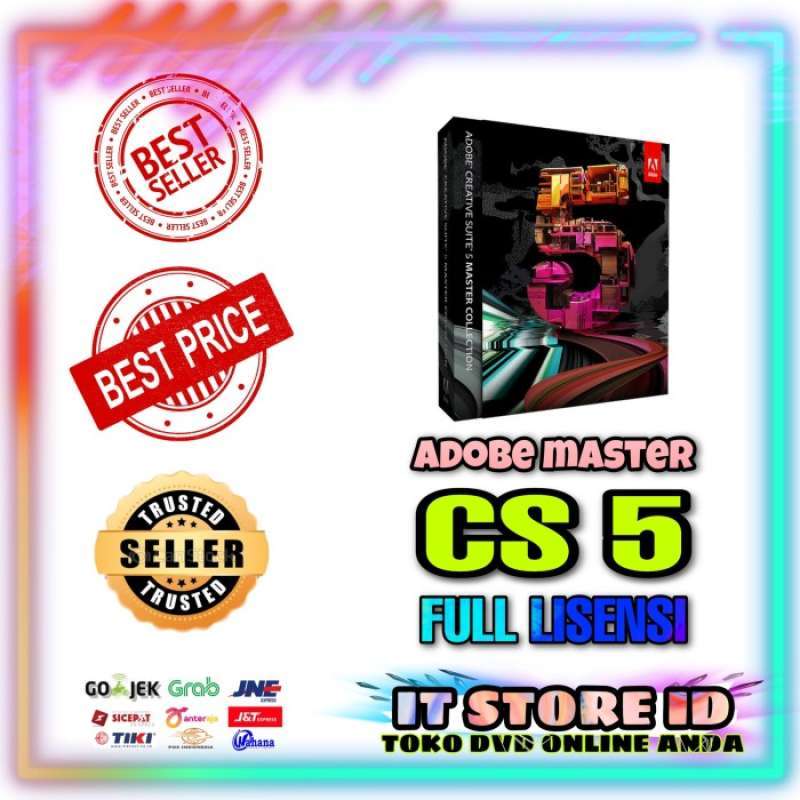 Promo Adobe Master Cs5 Komplit (bisa Install Di Banyak Pc) Diskon 70% ...