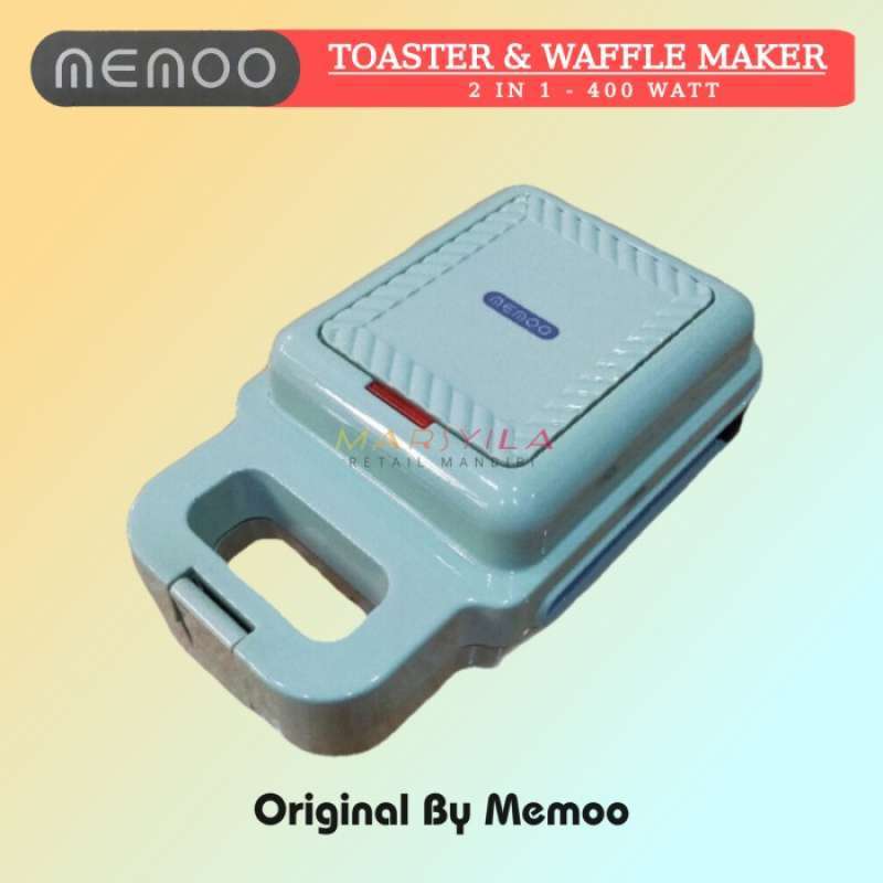 Jual Ace Hardware Toaster Sandwich Waffle Maker 2 In 1 400 Watt Memoo ...