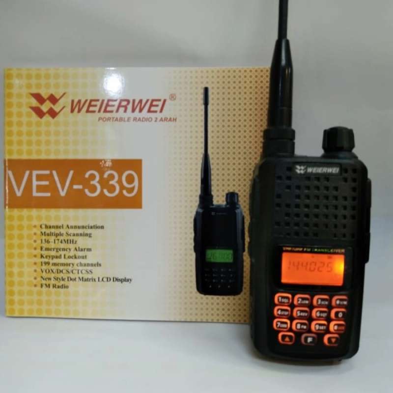 Jual Ht Weierwei Vev-339 Vhf Original Di Seller Circlet - Cengkareng Timur, Kota Jakarta Barat ...