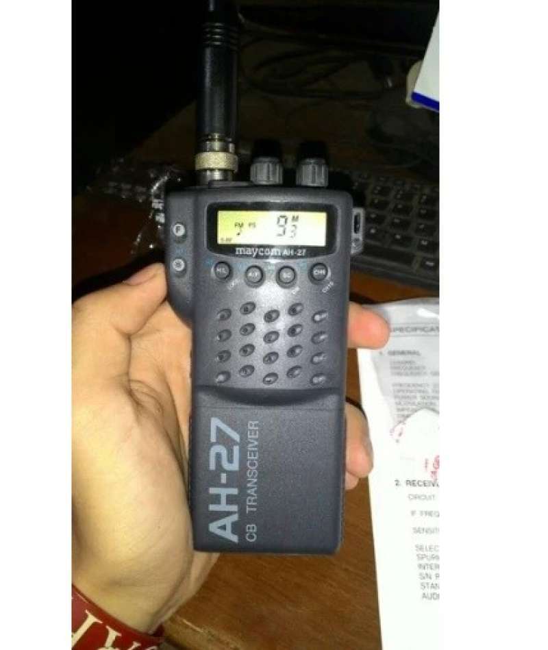 Jual Maycom Ah 27 Ht Cb Alat Komunikasi Wireless Jarak Jauh Tanpa Pulsa ...