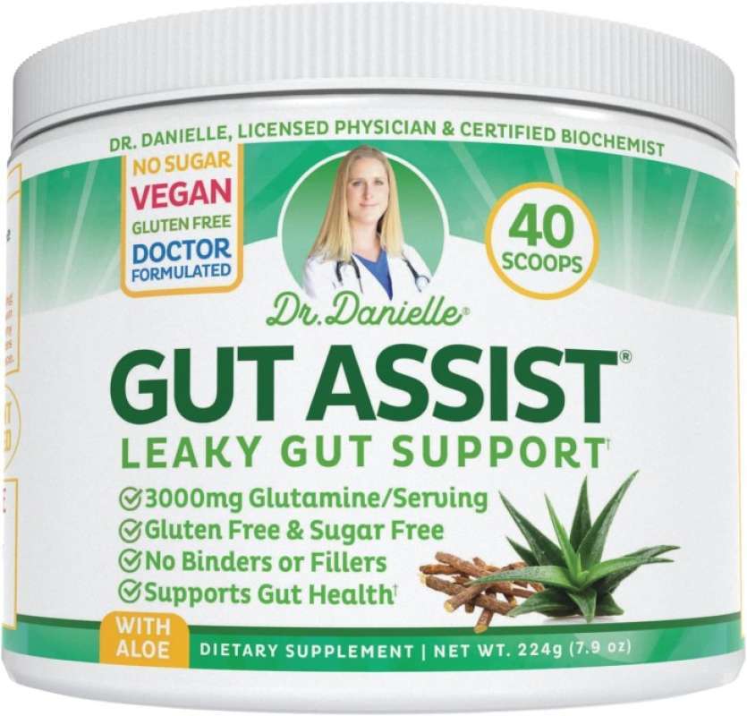 Promo Doctor Danielle Gut Assist - Leaky Gut Repair Supplement Powder ...