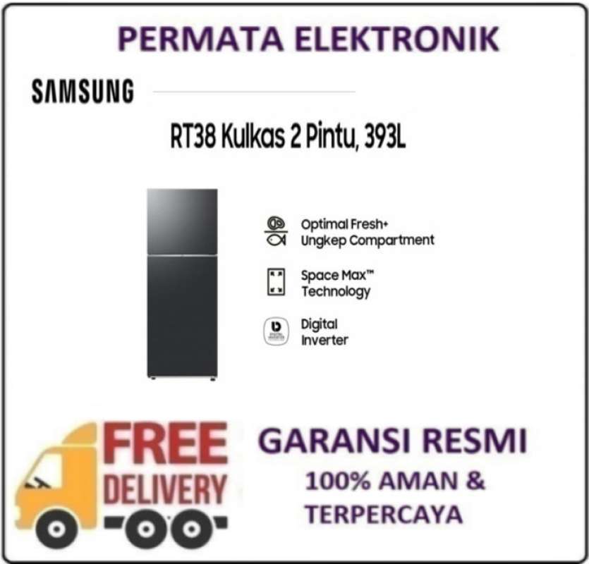 Promo Rt38cg6420b1se / Rt38 Kulkas 2 Pintu W/ungkep Compartment 393l Terbaru Diskon 1% Di Seller ...
