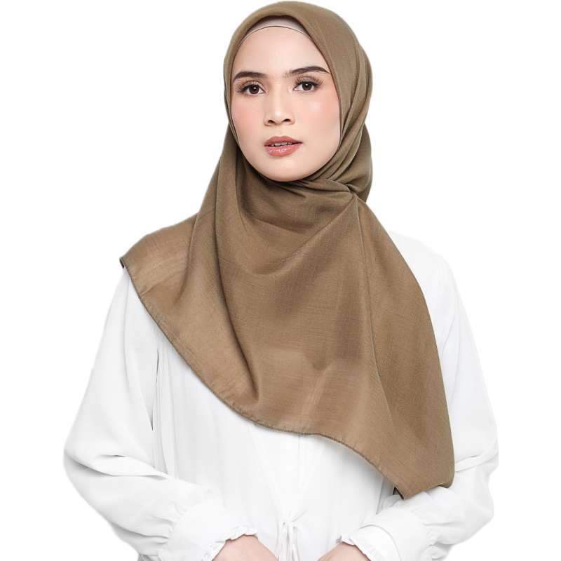 Promo Elzatta Hijab Jilbab Segi Empat Scarf Polycotton Polos Obelia ...