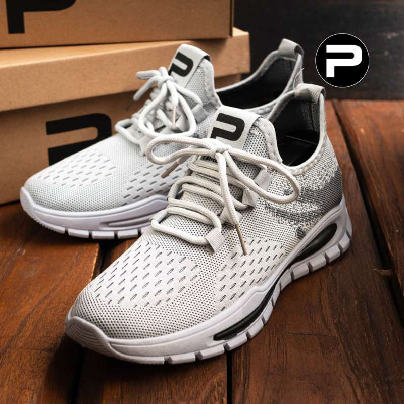 Promo Paulmay Sepatu Slipon Pria Wanita Garuda Series Grey Diskon 50% ...