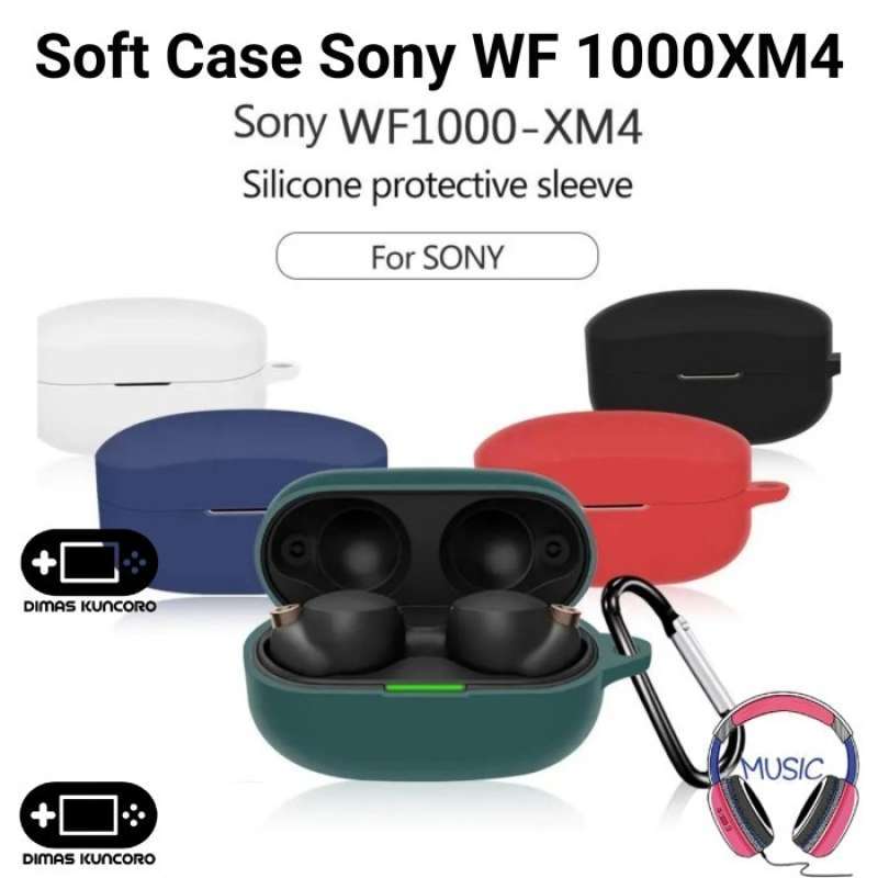Jual Soft Case Sony Wf 1000xm4 Silicone Silicon Bumper Casing 1000 Xm4 ...