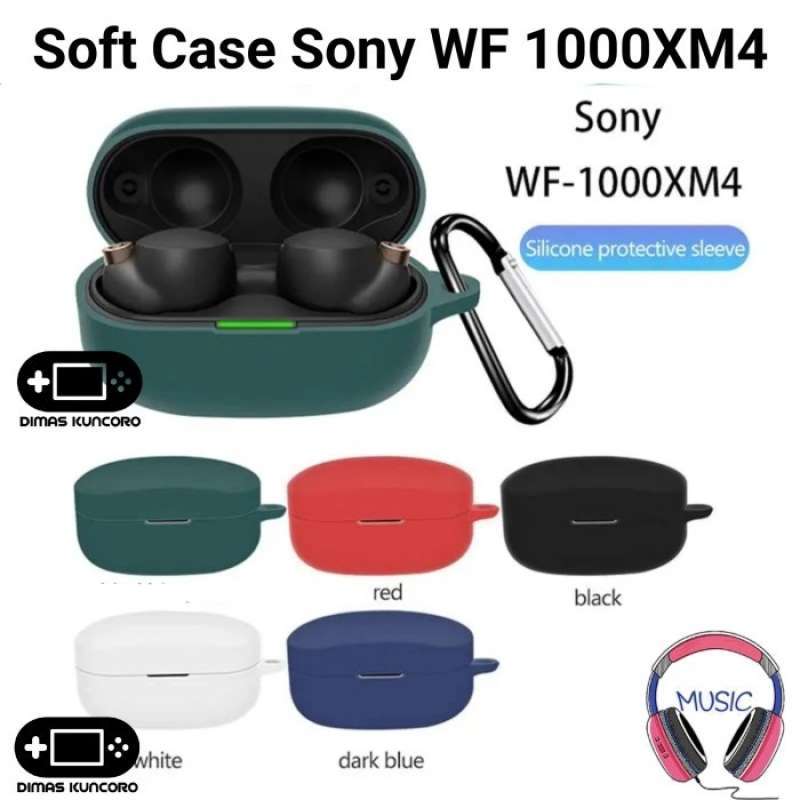 Jual Soft Case Sony Wf 1000xm4 Silicone Silicon Bumper Casing 1000 Xm4 ...