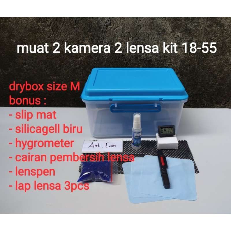 Jual Drybox Dry Box Penyimpanan Lensa Kamera Canon Nikon Fujifilm Sony ...