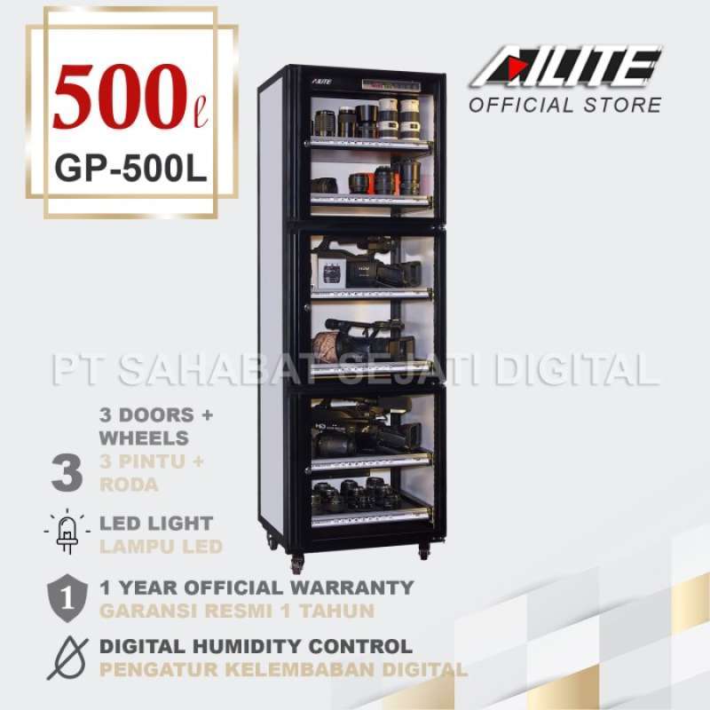 Jual Ailite Dry Cabinet Dry Box Gp-500l Anti Jamur 500 Liter 500l Di ...