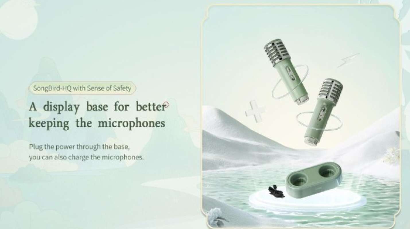 Jual Divoom Songbird-hq 50w Dual Mic Karaoke & Bluetooth Speaker Di ...