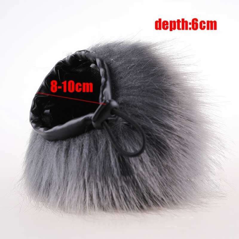 Jual Foam Cover Bulu Windshield Zoom H1n H1 Dead Cat Cover Anti Angin ...