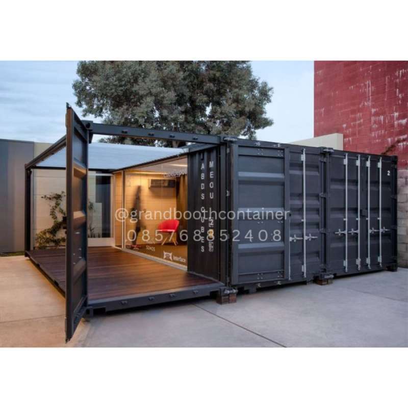 Jual Cafe Lounge Container Custom Full Interior Modern Industrial Di ...