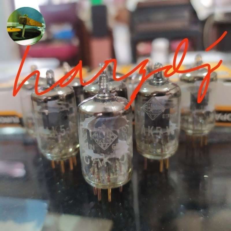 Jual 6ak5w Telefunken Gold Pin Germany Ef95 5654 Vacuum Tube Preamp ...