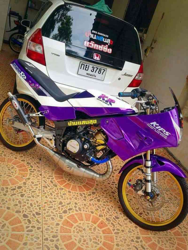 Promo Striping Ssr Konsep Kr Sp Ninja Thailand Biru Diskon 23% Di ...