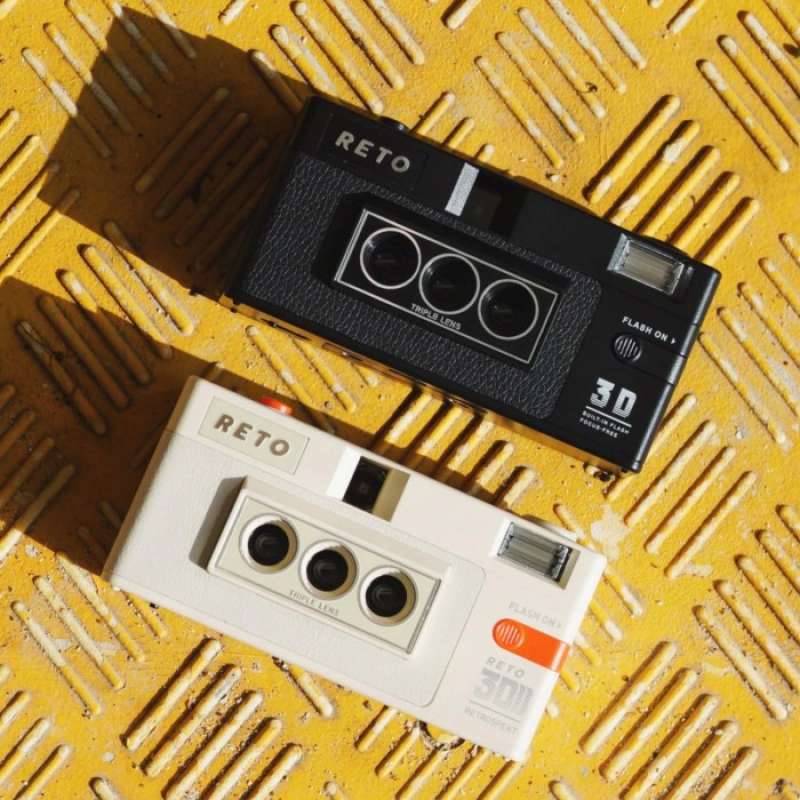 Jual Kamera Analog 3d Stereoscopic - Reto 3d Camera - Hitam Di Seller ...