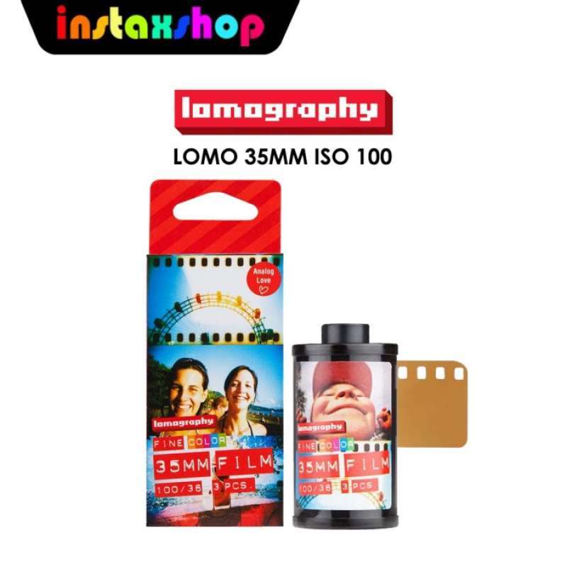 Jual Roll Film Lomo Asa 100 Lomography Cn 35mm - 1roll Di Seller ...