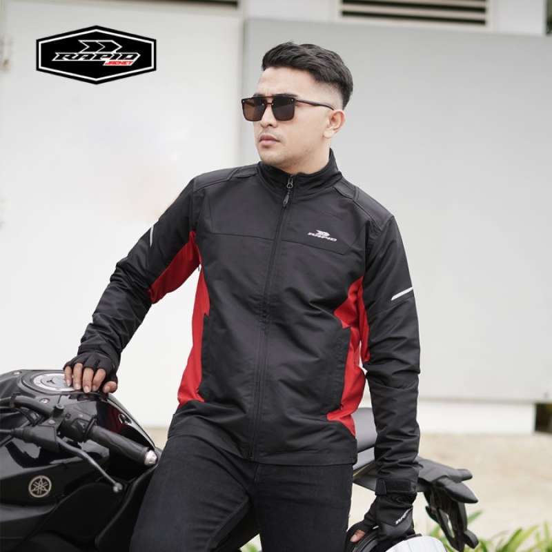 Jual Jaket Motor Rapid Agressive Riding Style Reflektif Printing ...