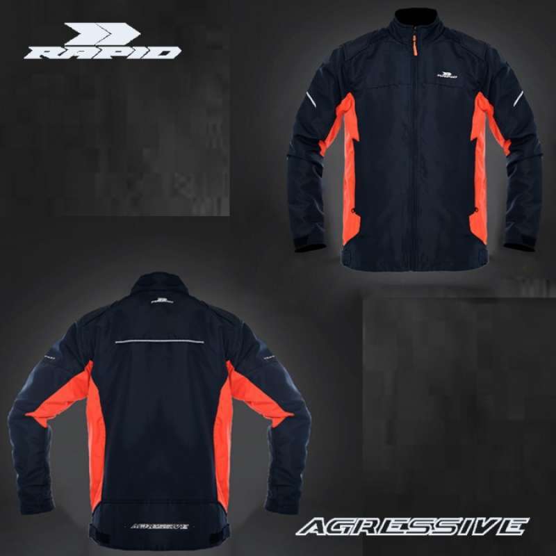 Jual Jaket Motor Rapid Agressive Riding Style Reflektif Printing ...