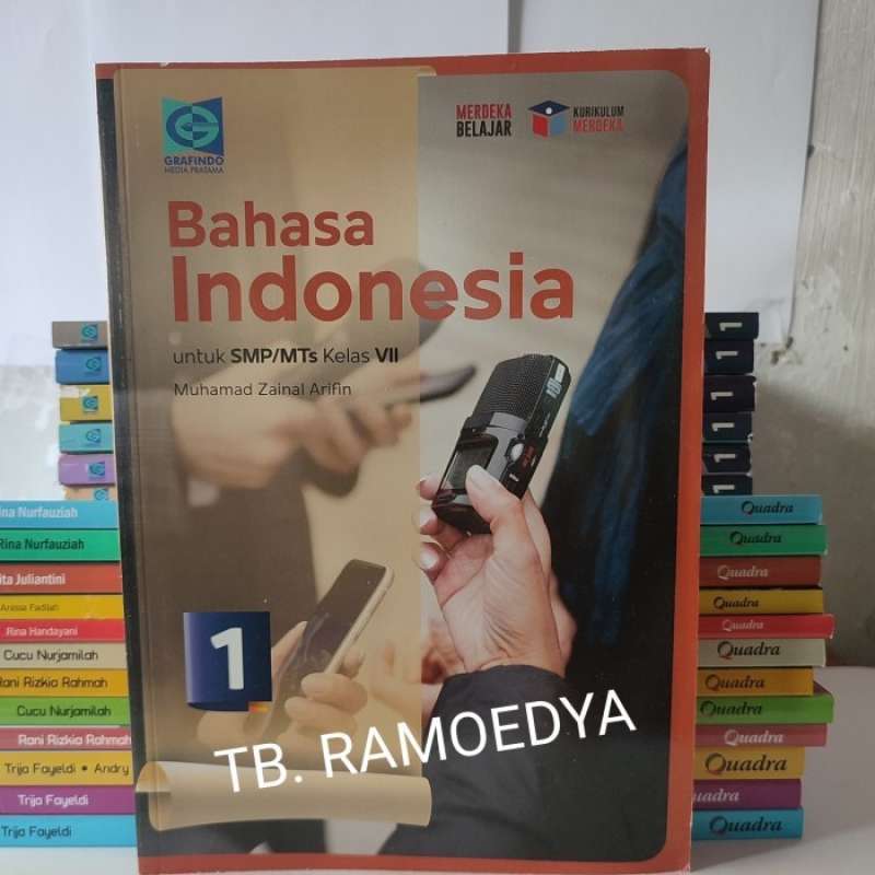 Promo Ori Buku Bahasa Indonesia Smp/mts Kelas Vii Kurikulum Merdeka Grafindo Diskon 26% Di ...