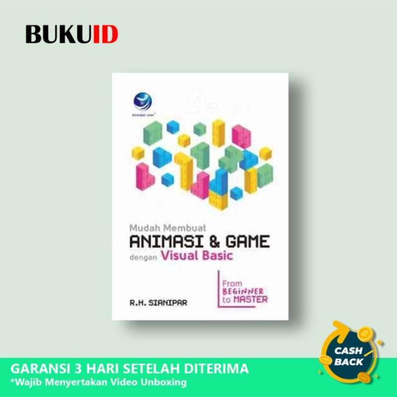 Promo Buku Mudah Membuat Animasi Dan Game Dengan Visual Basic : From Beginne Diskon 26% Di ...
