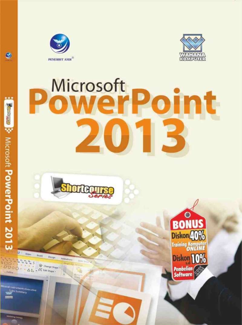 Promo Buku Shortcourse Series: Microsoft Power Point 2013 Diskon 26% Di Seller Harui Store ...