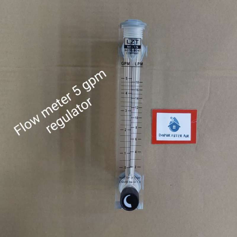 Promo Flow Meter Regulator 5 Gpm / Flow Meter Filter Air Diskon 23% Di ...