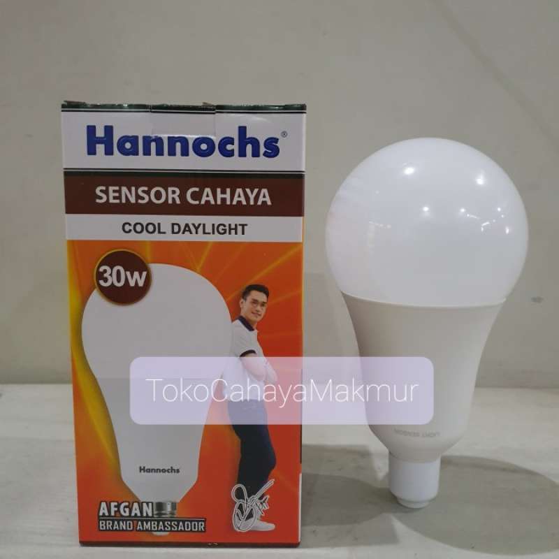 Promo Lampu Led Sensor Cahaya 30w 30watt Light Sensor Otomatis Putih Diskon 23 Di Seller 