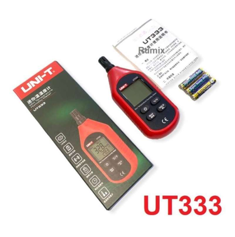 Promo Uni-t Ut333 Thermometer Hygrometer Humidity Ukur Suhu Kelembaban ...