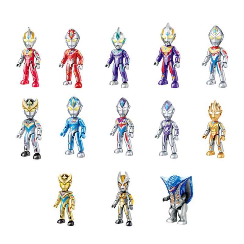 Jual Keepplay Ultraman Classic Edition Pocket Sized Blocks Minifigures Moveable Minifig Keeppley ...