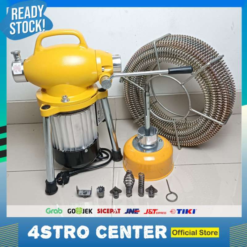 Promo Paket Solusi Saluran Pipa Mampet Mesin Ridgid Drain Cleaner ...
