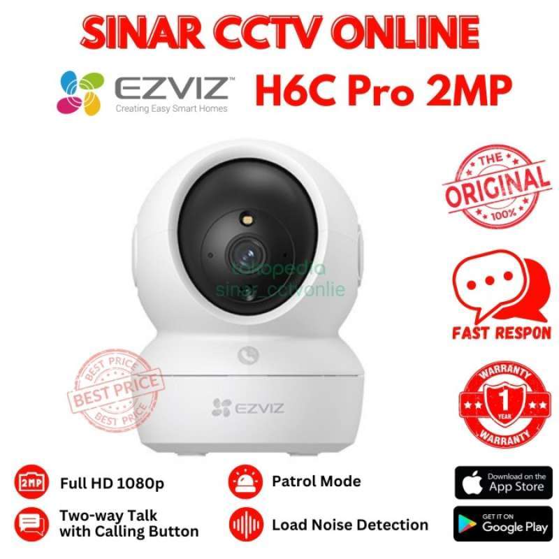 Promo H6c 2mp Smart Home Camera Diskon 23% Di Seller Tuplens Store ...