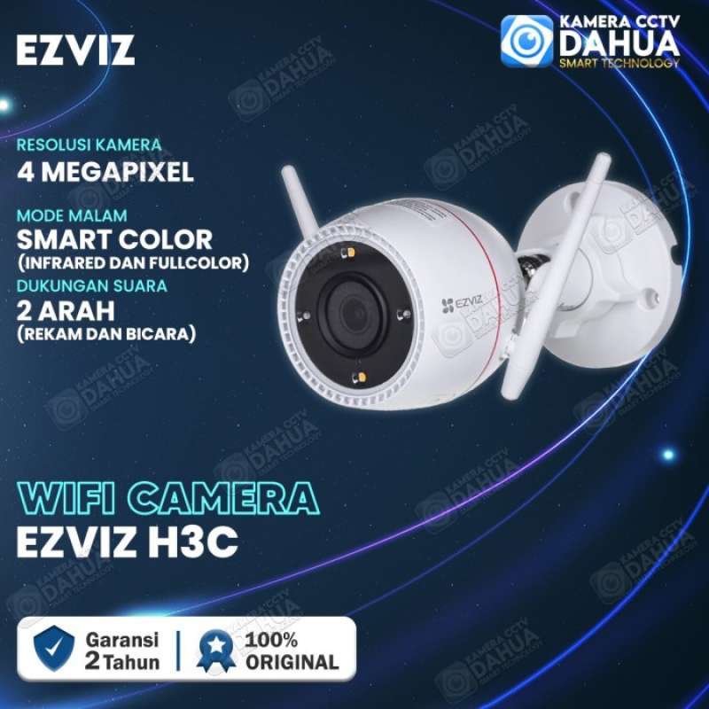 Promo Camera Cctv Wifi 4mp Kamera Wireless Ip Cam Color Audio Diskon 23 ...