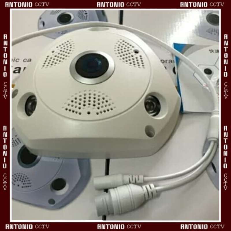 Promo Cctv Ip Camera 3dvr 360 Fisheye Cam Full Hd Vrcam Diskon 23% Di Seller Tuplens Store ...