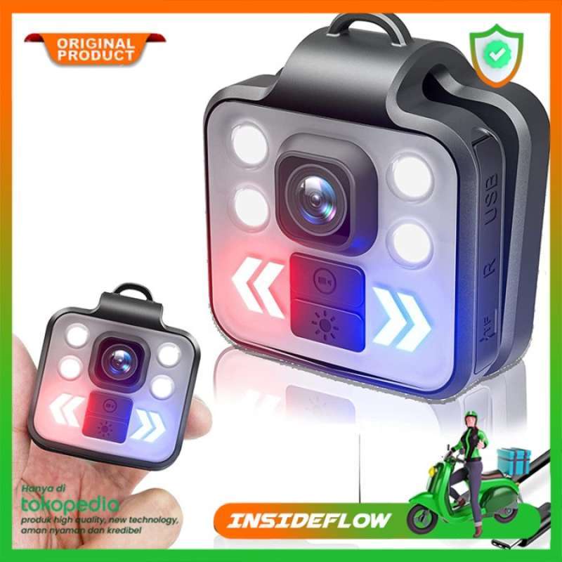 Jual Body Cam Action Camera Mini Back Clip 1080p Hd Night Vision 1000 ...