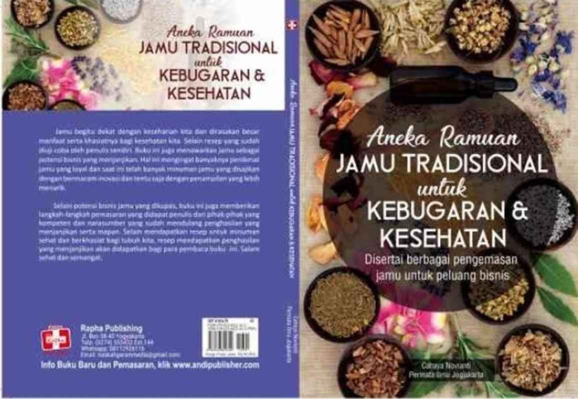 Jual Buku Aneka Ramuan Jamu Tradisional Untuk Kebugaran Dan Kesehatan ...