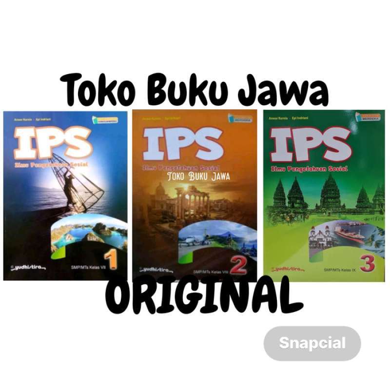Jual Original Buku Ips Kelas 7 8 9 Smp Mts Kurikulum Merdeka Yudhistira ...