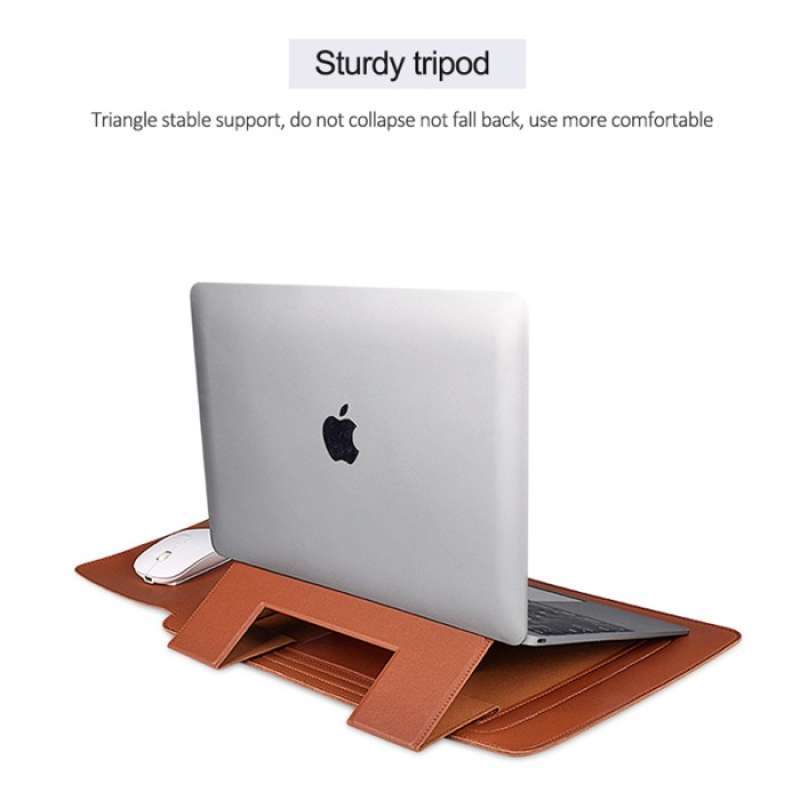 Promo Infinix Inbook X1 X2 14 Laptop Tas Leather Sleeve Stand Sarung ...