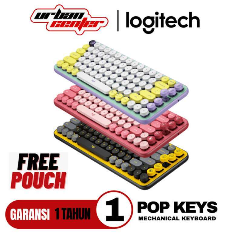 Promo Keyboard Pop Keys Wireless Mechanical Compact, Emoji Keys Diskon ...
