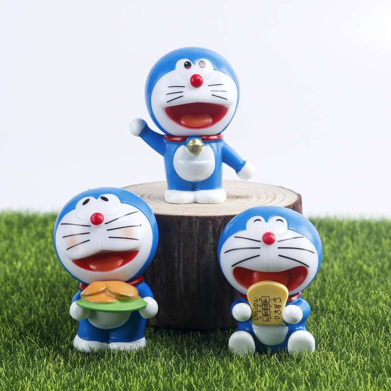 Jual Doraemon Satu Set Enam Pcs 5cm Action Figure Pvc D-scd060 Di ...