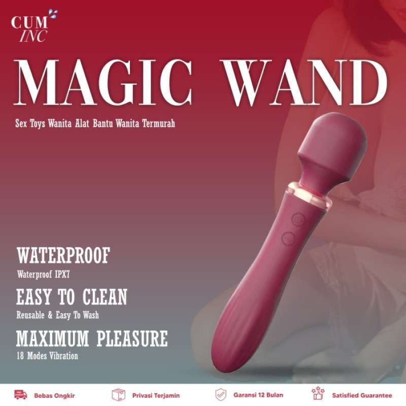 Promo Lilo Magic Wand Vibrator-with Heating 2 In 1 Diskon 23% Di Seller Makmur Sentosaa - Meruya ...