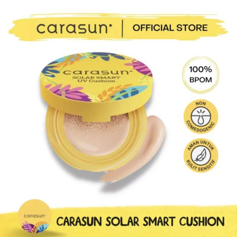 Promo Carasun Solar Smart Uv Cushion Spf 50+ Pa++++ (full) Diskon 23% ...